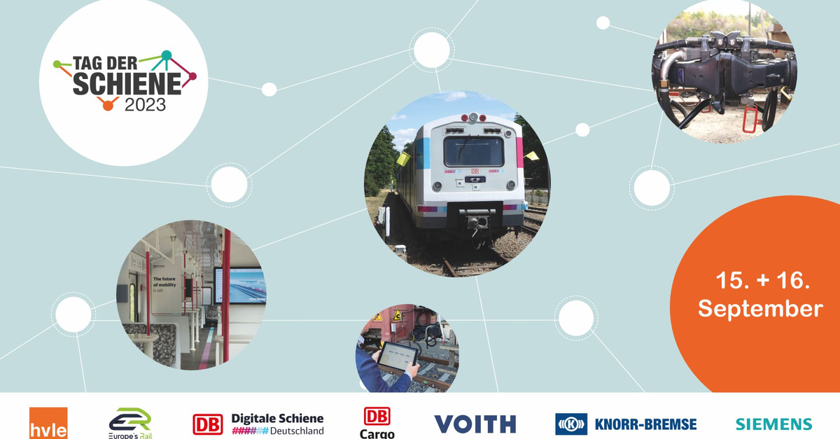 DSD beim Tag der Schiene 2023 | Digitale Schiene Deutschland